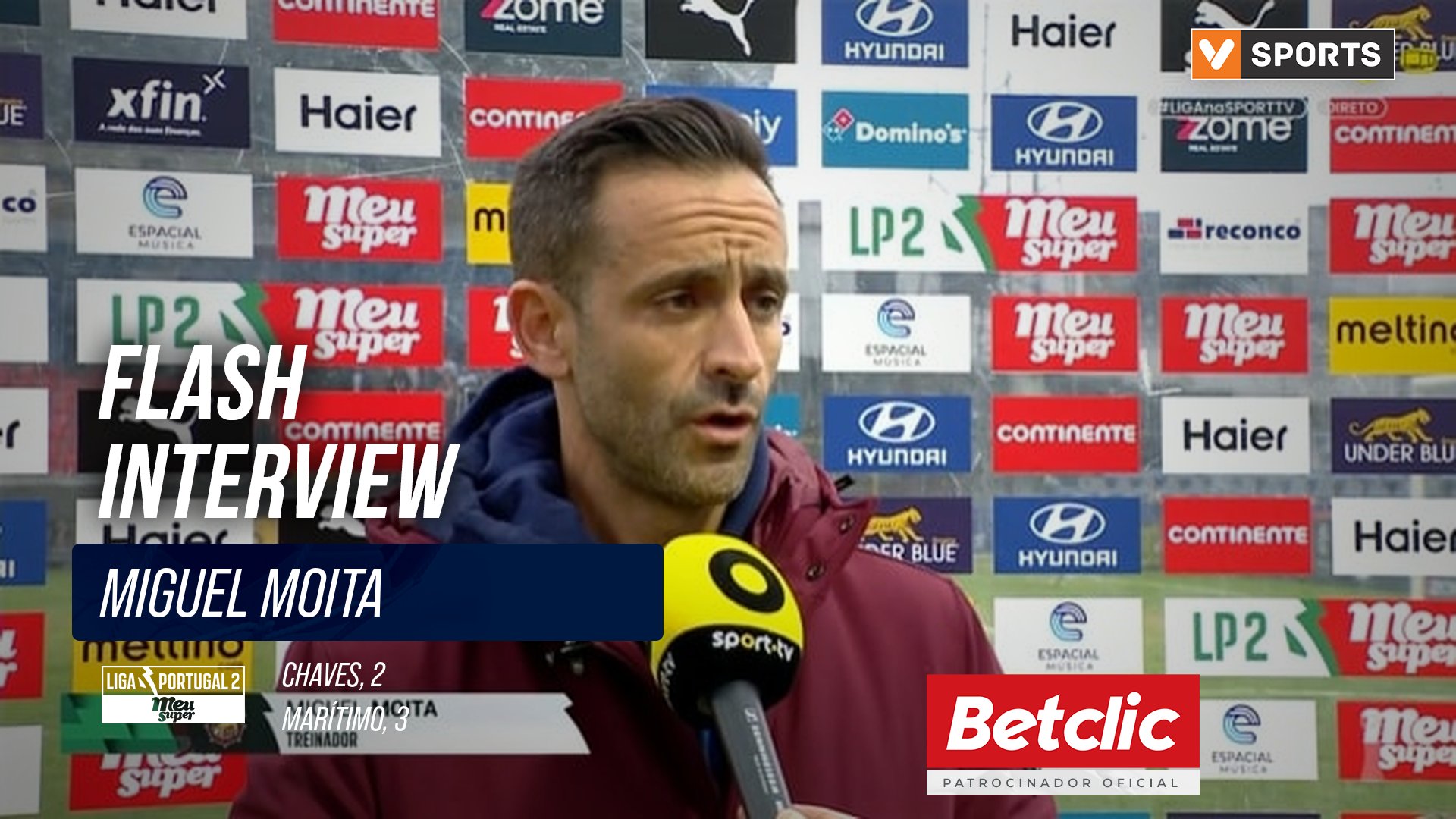 Vídeo - Chaves X Marítimo - Flash Interview Miguel Moita (Marítimo)