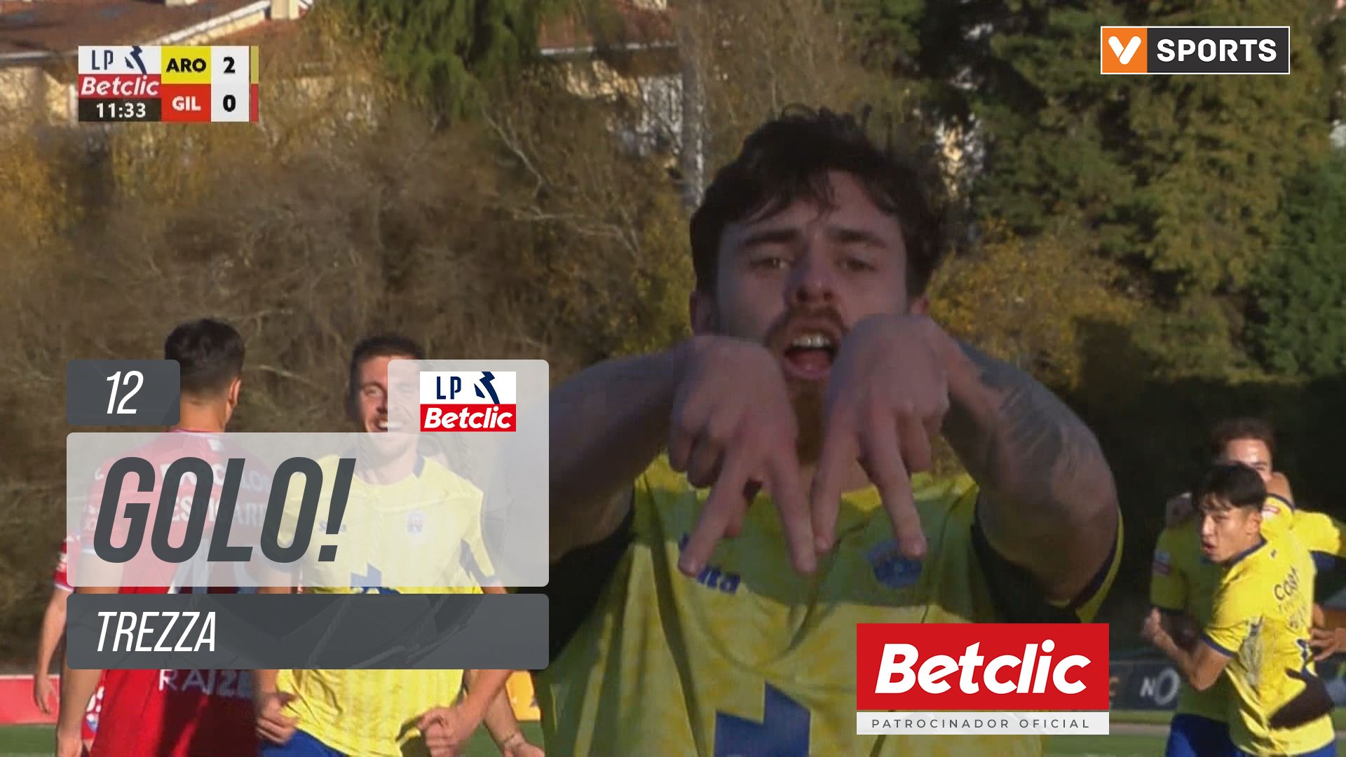 Liga Portugal - GOLO! FC Arouca, Trezza aos 12', FC Arouca 2-0 Gil ...