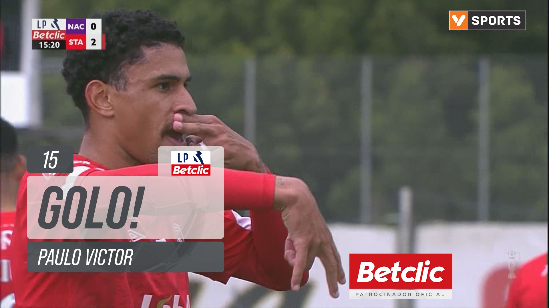 GOLO! Santa Clara, Paulo Victor aos 15', Nacional 0-2 Santa Clara