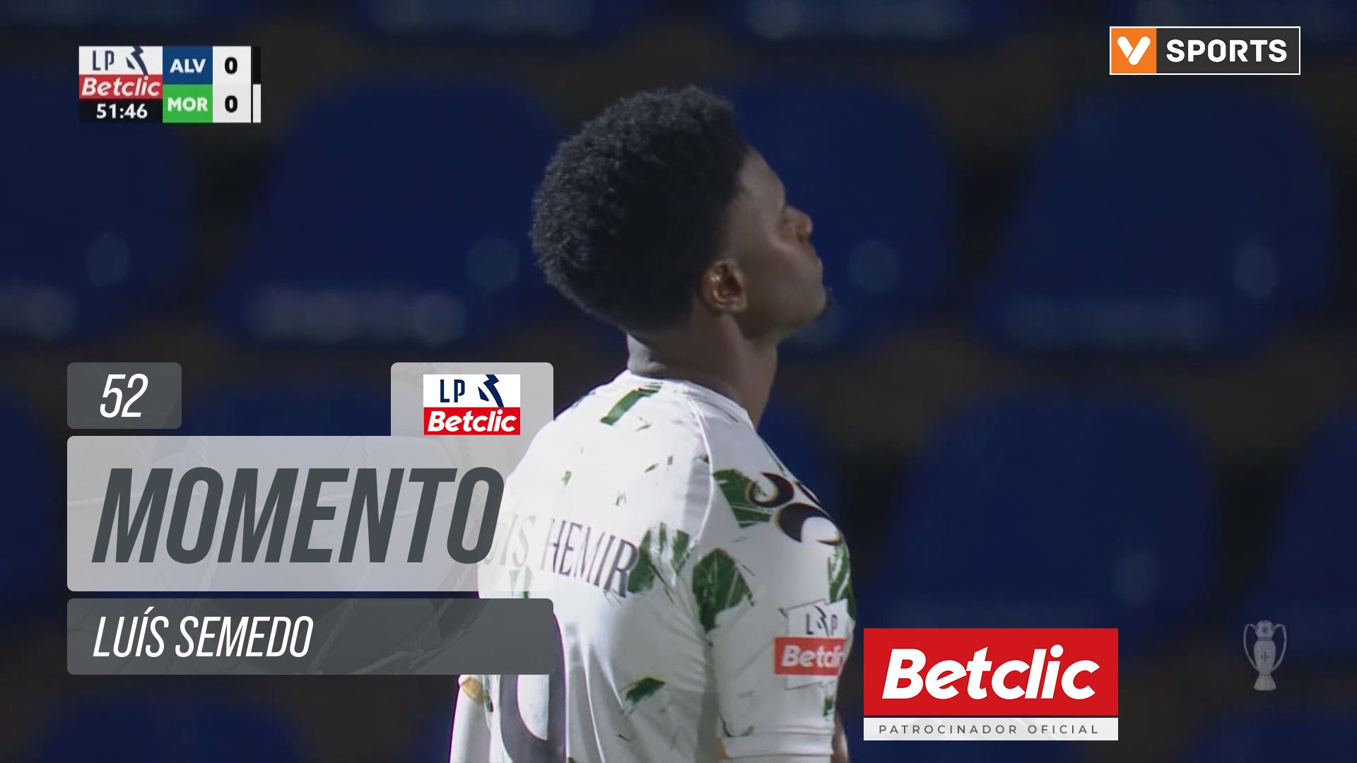 Vídeo - Alverca X Moreirense - Moreirense, Jogada, Luís Semedo, 52m
